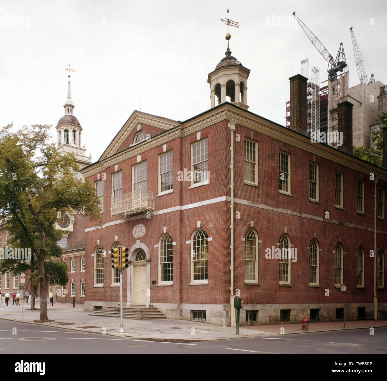 Congress Hall, Sixth & Chestnut Streets, Philadelphia. It served as the ...
