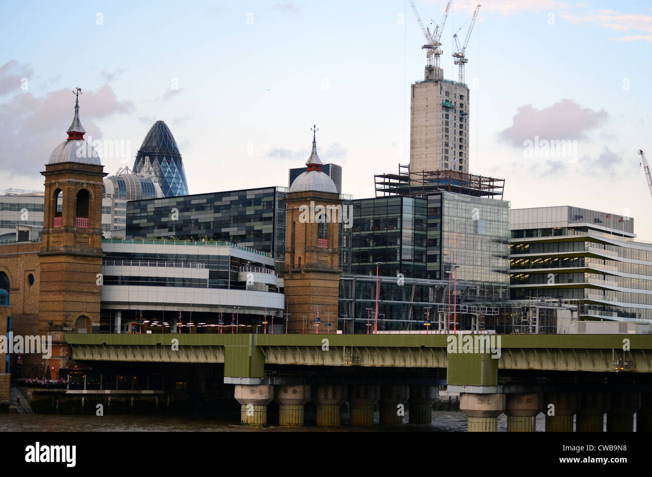 London Bridge taken from Southwark Bridge Stock Photo - Alamy