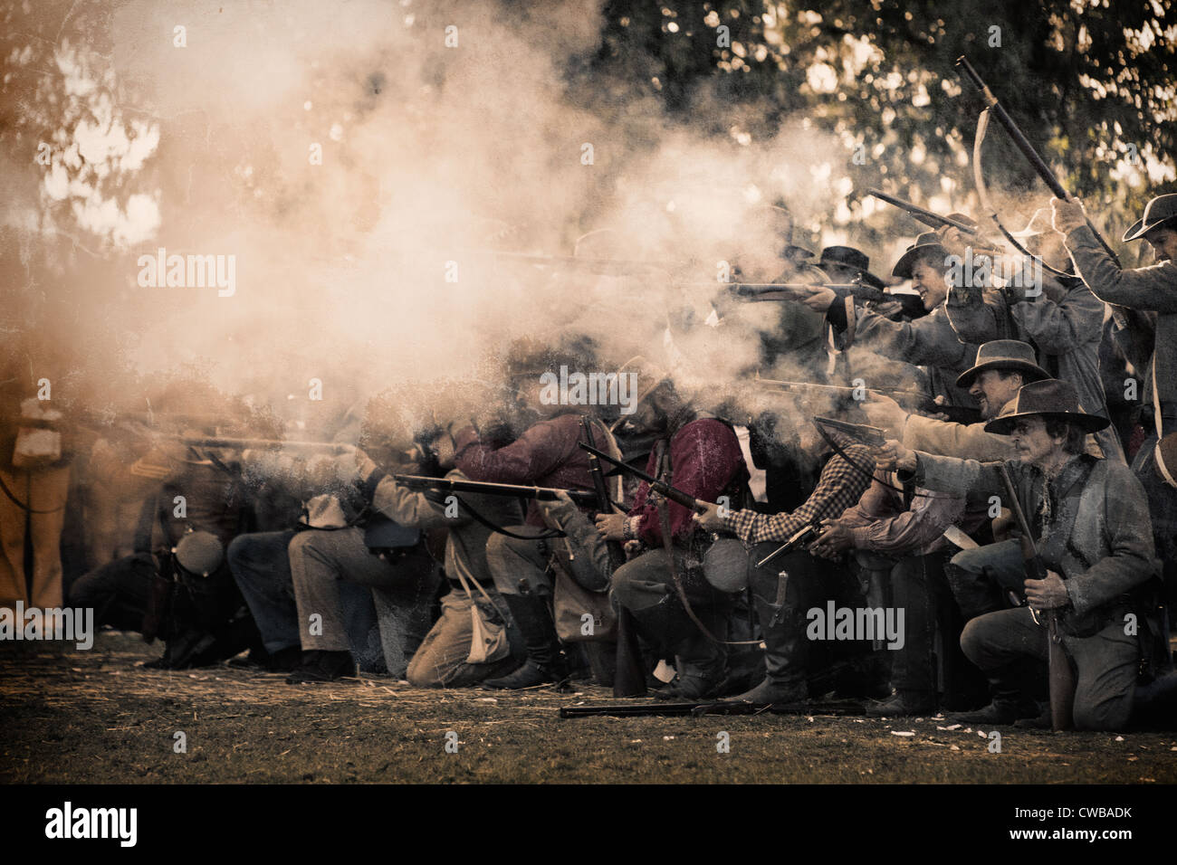 American Civil War Reenactment Stock Photo - Alamy