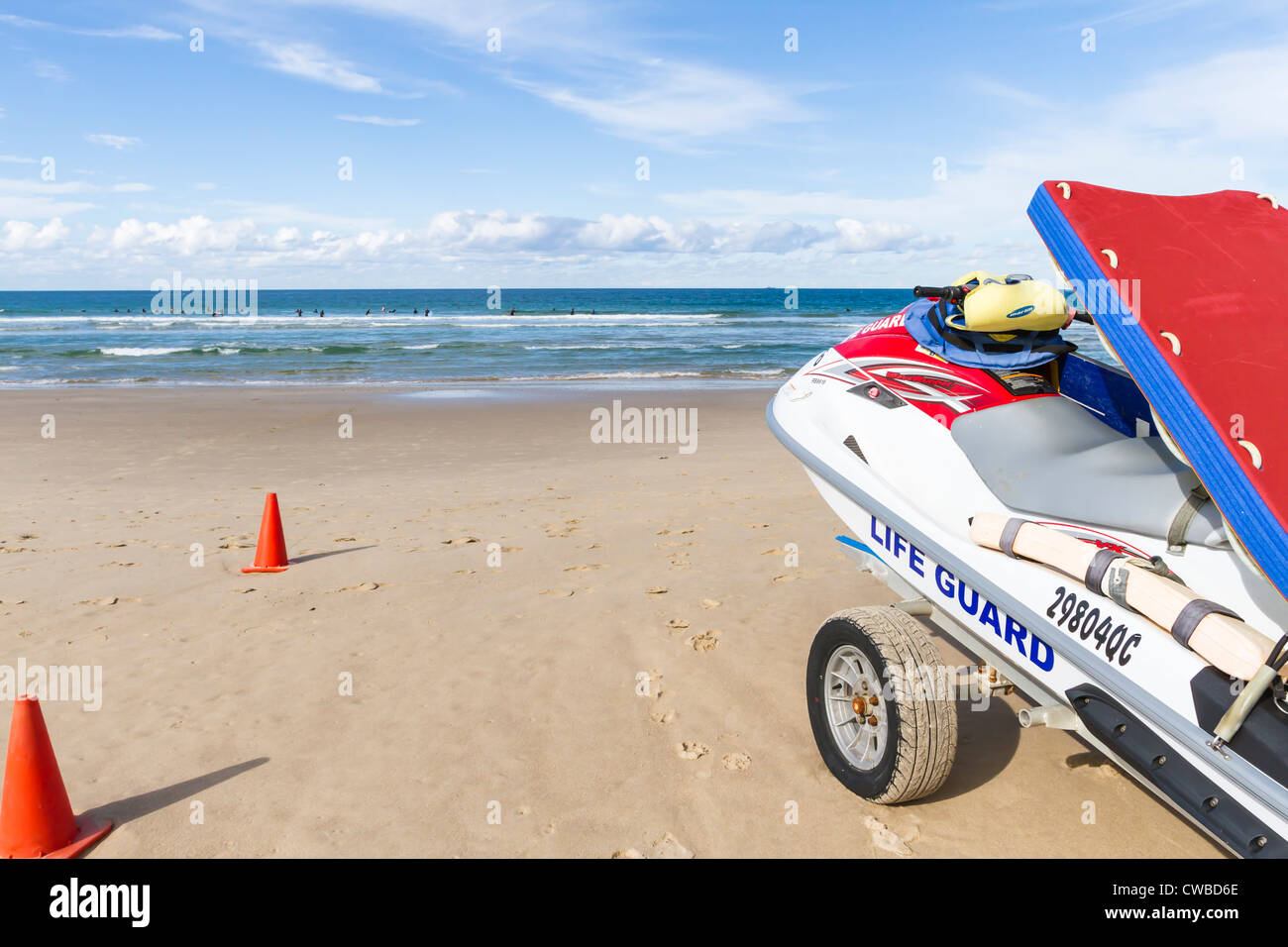 Lifeguard beach rescue equipment hi-res stock photography and images ...