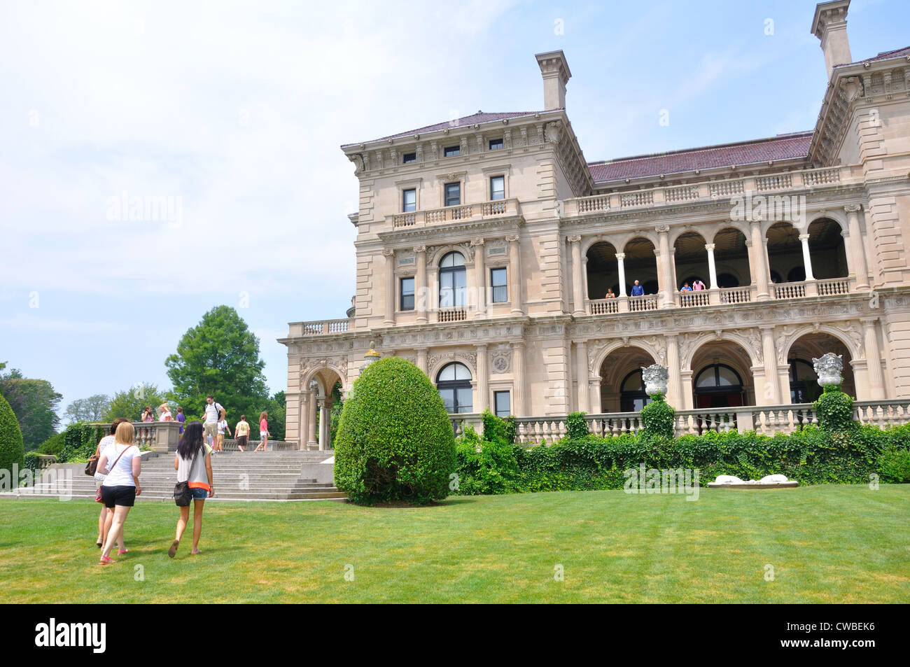 The Breakers mansion, Newport, Rhode Island, USA Stock Photo - Alamy