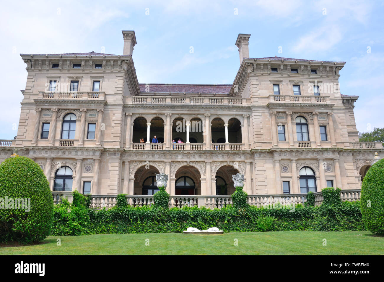 The Breakers mansion, Newport, Rhode Island, USA Stock Photo - Alamy