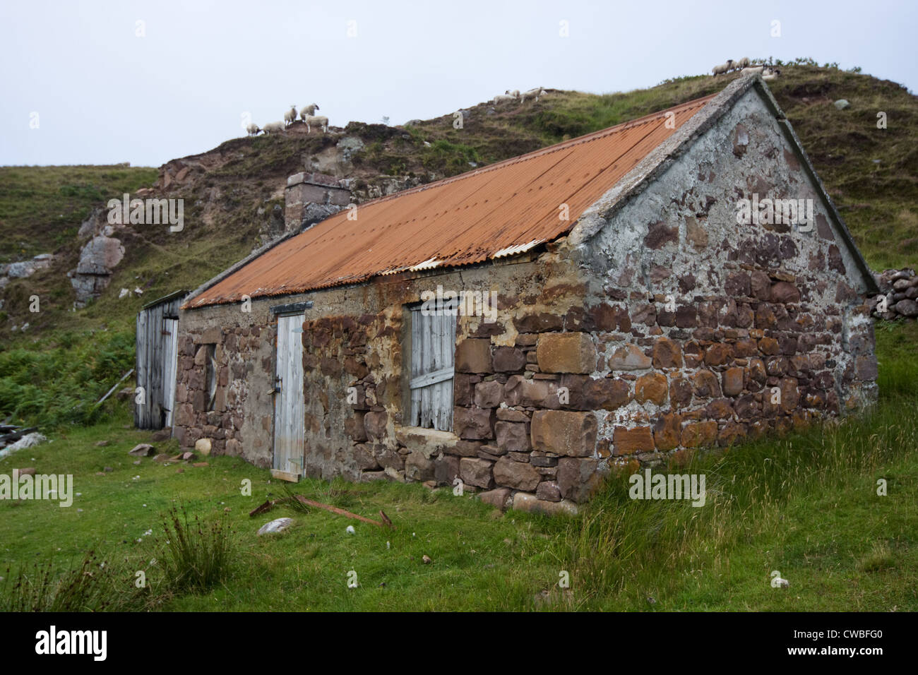 Old shack of fisherman near coast Stock Photo - Alamy