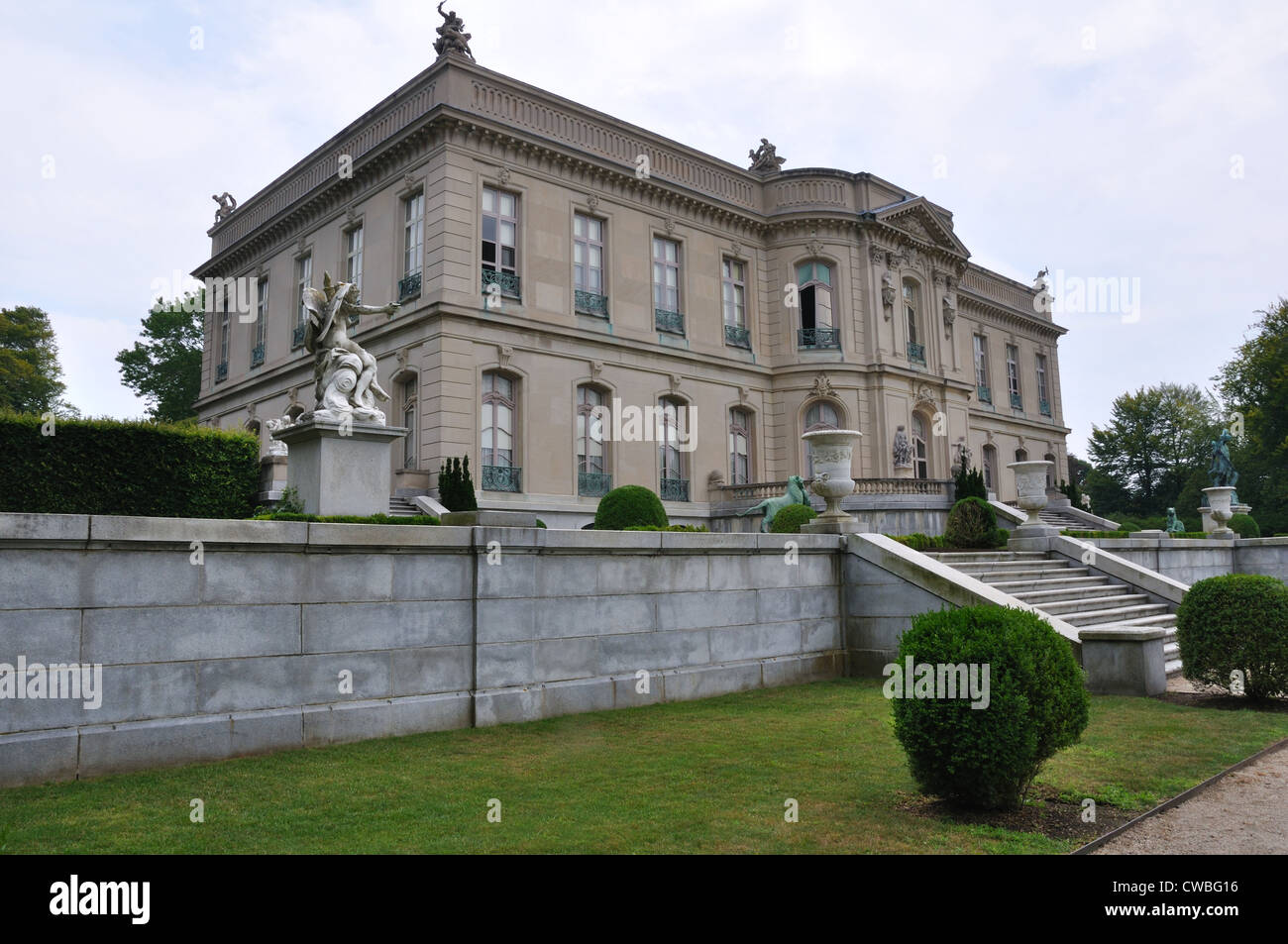The Elms mansion, Newport, Rhode Island, USA Stock Photo - Alamy