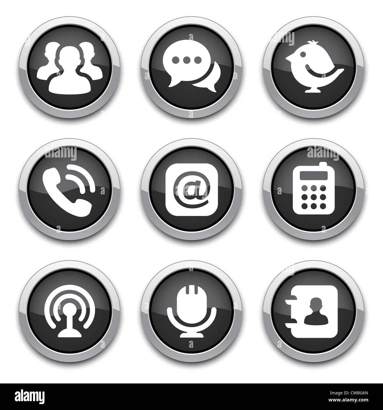 Buttons with symbols hi-res stock photography and images - Alamy