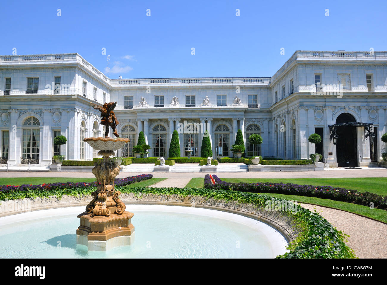Rosecliff mansion, Newport, Rhode Island, USA Stock Photo - Alamy