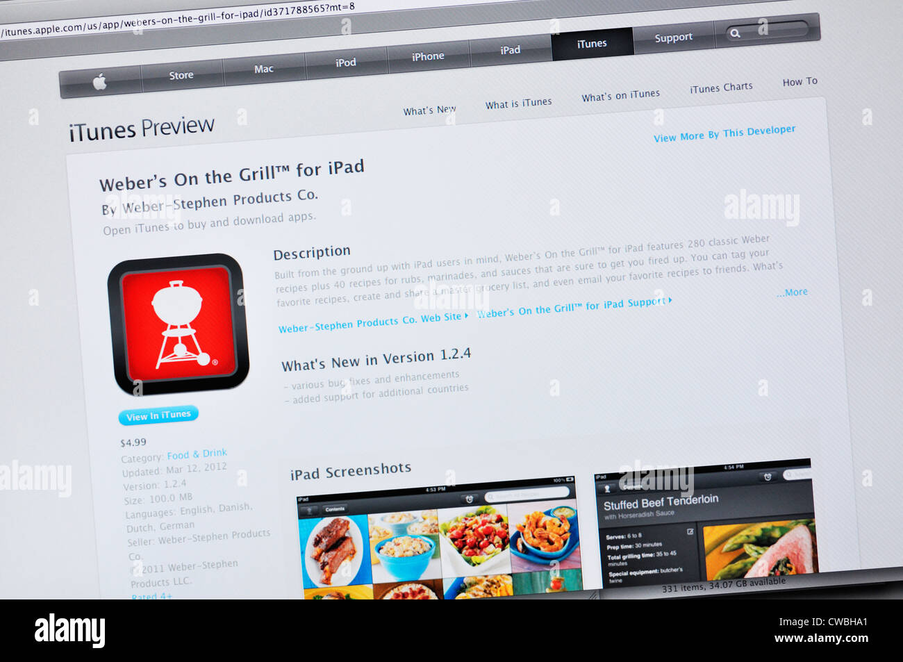 Webers hi-res stock photography and images - Alamy