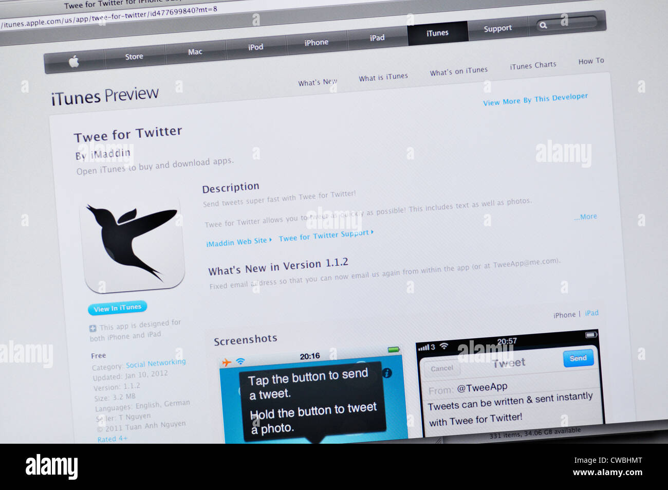 Twee hi-res stock photography and images - Alamy