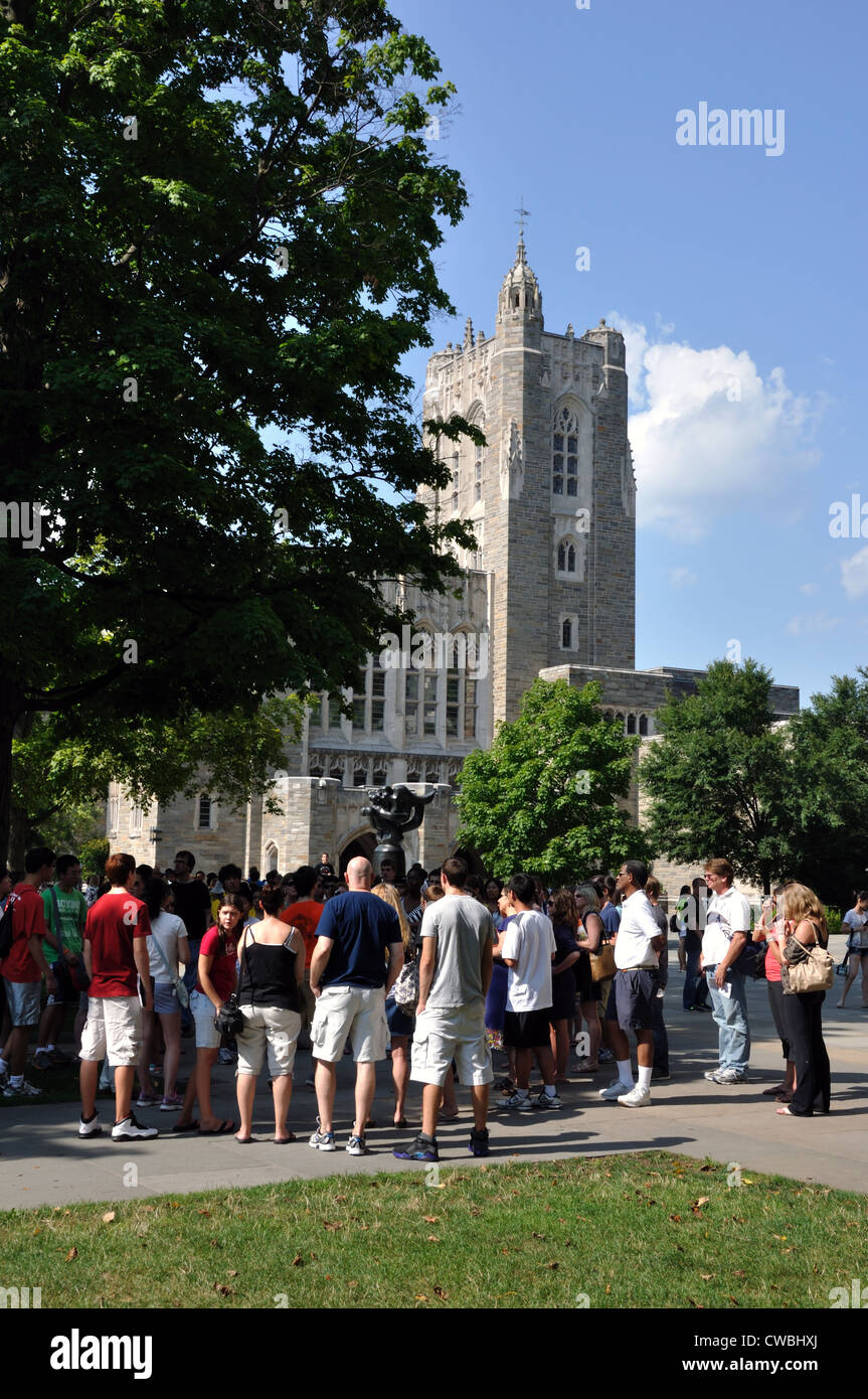 Group of visitors, Princeton University, Princeton, New Jersey, United ...