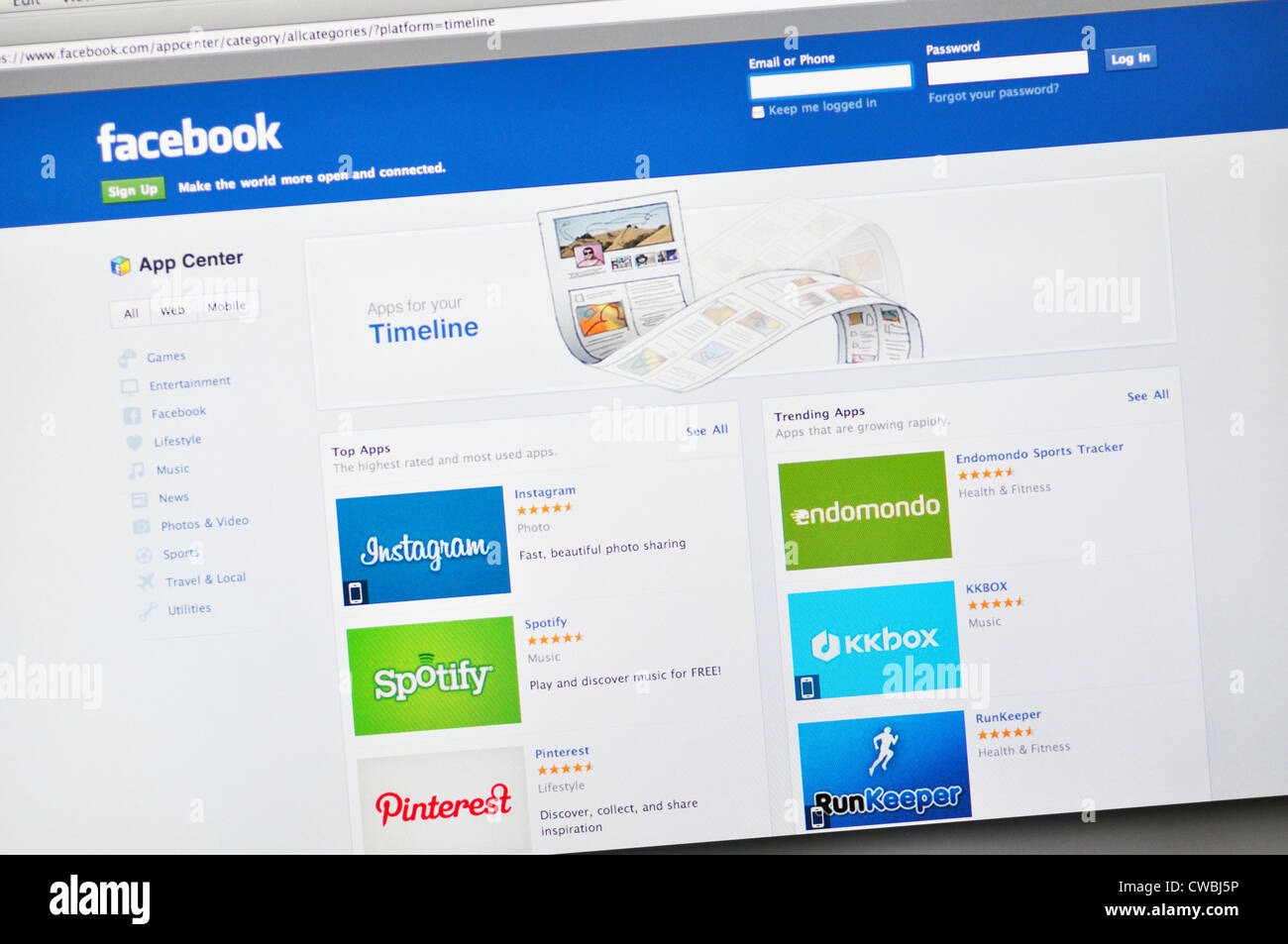 Facebook App Center Icon