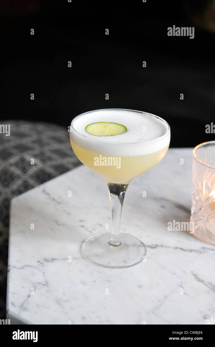 Cocktail at Experimental Cocktail Bar, Chinatown, London Stock Photo ...