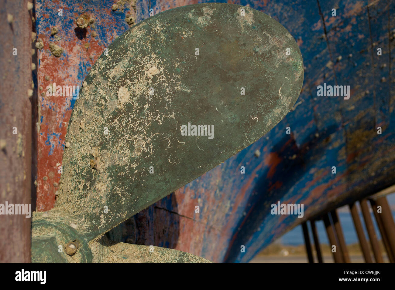 An old rusted propeller Stock Photo - Alamy