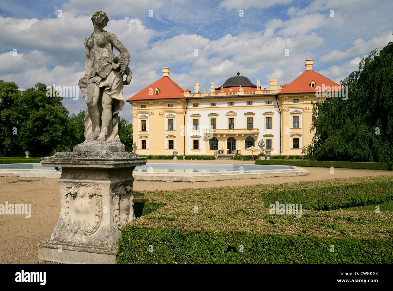 Slavkov Castle, Austerlitz, Moravia, Czech Republic, June 7, 2012. (CTK ...