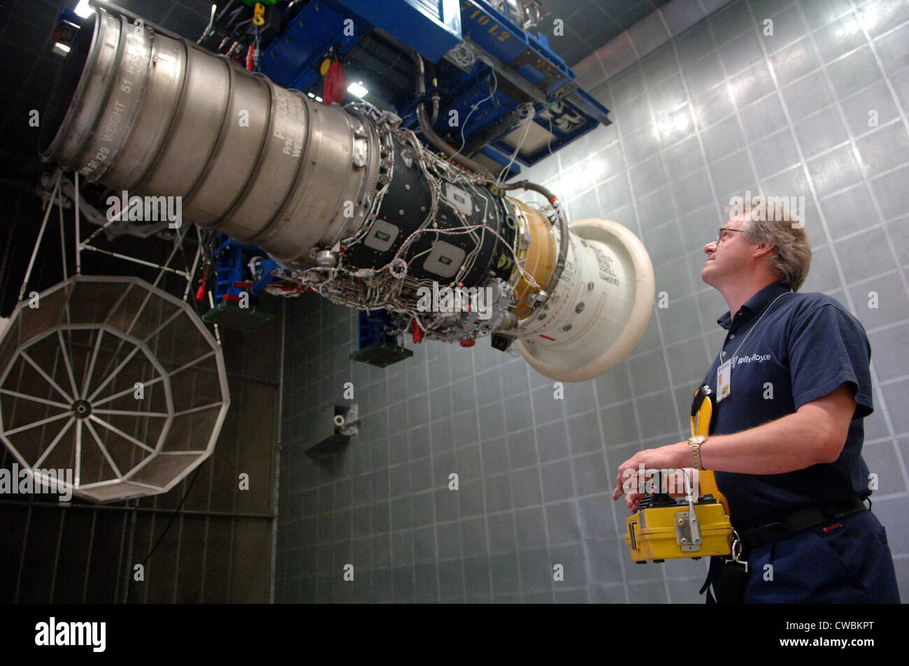V2500 engine rolls royce dahlewitz germany hi-res stock photography and ...