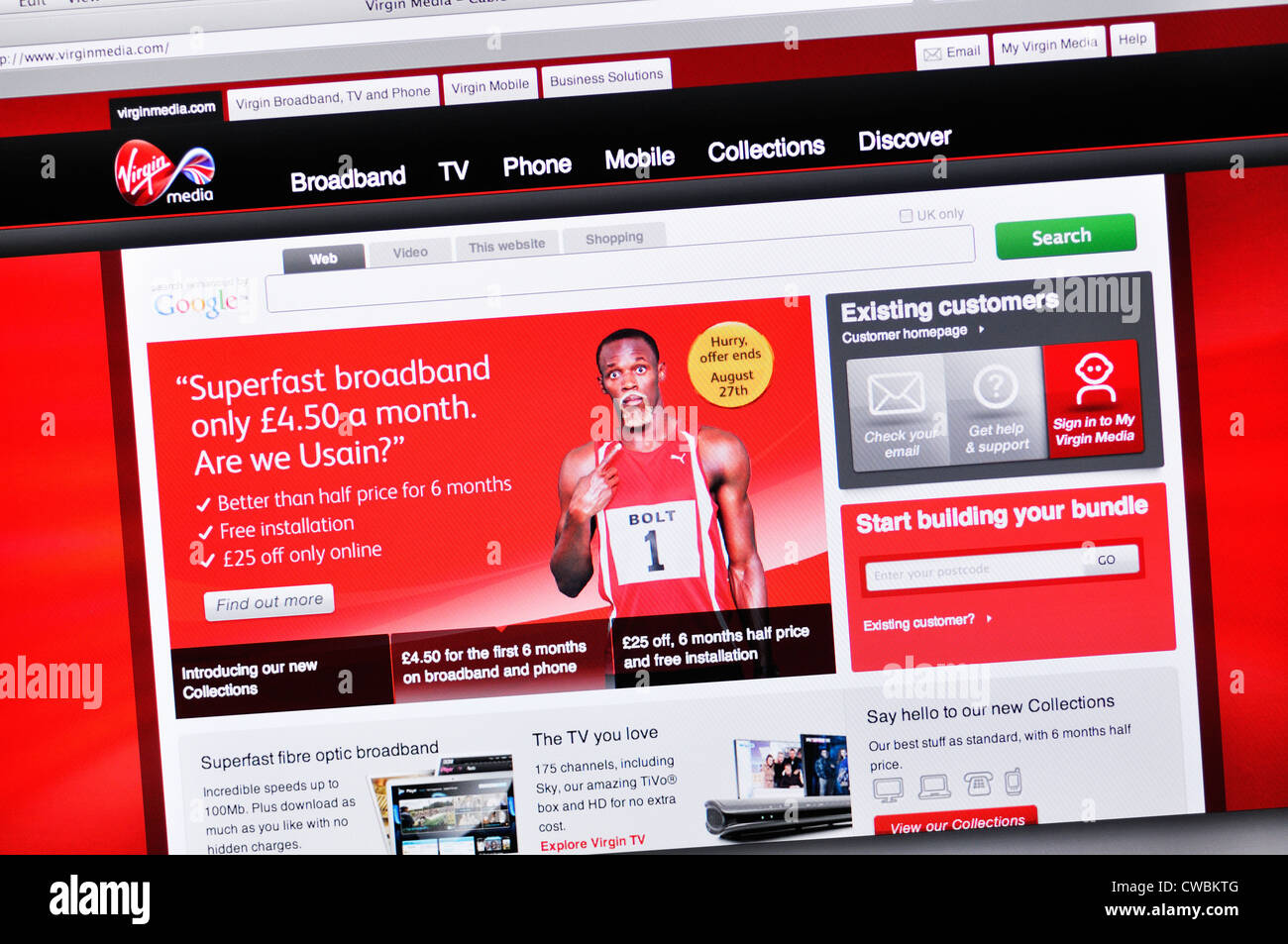 Virginmedia hi-res stock photography and images - Alamy