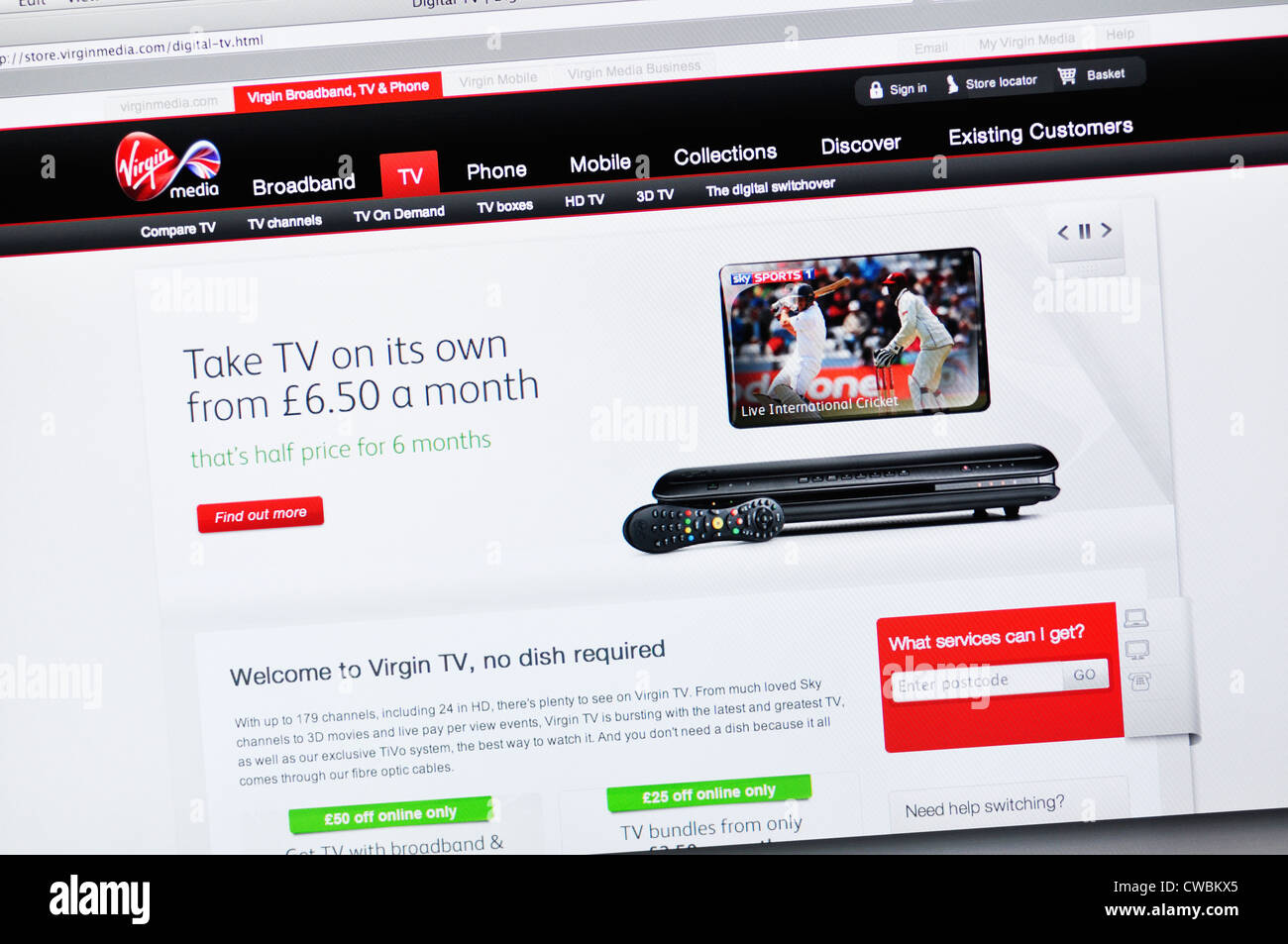 Virginmedia website - Broadband, cable TV, phone and mobile services ...