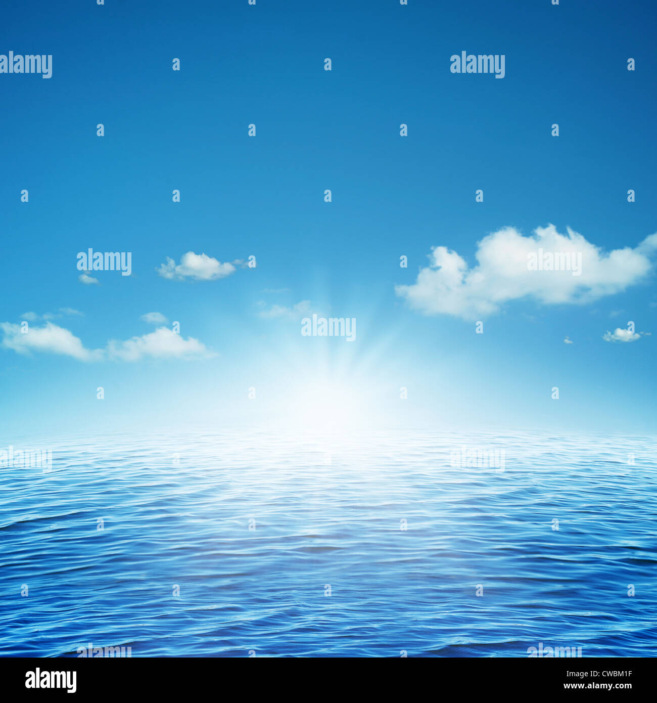 Rising sun. Abstract natural backgrounds Stock Photo - Alamy