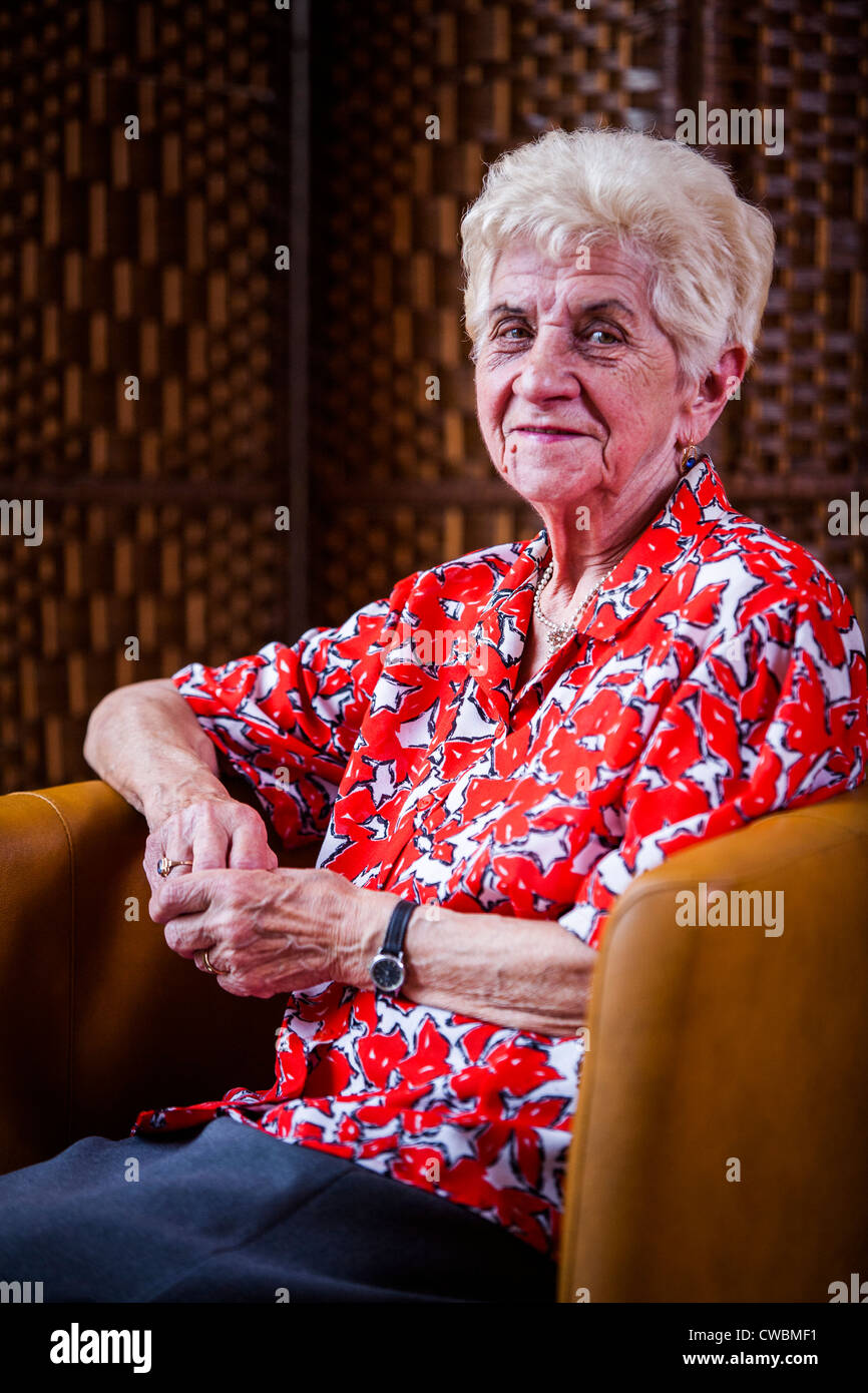 Portrait of a senior Stock Photo - Alamy