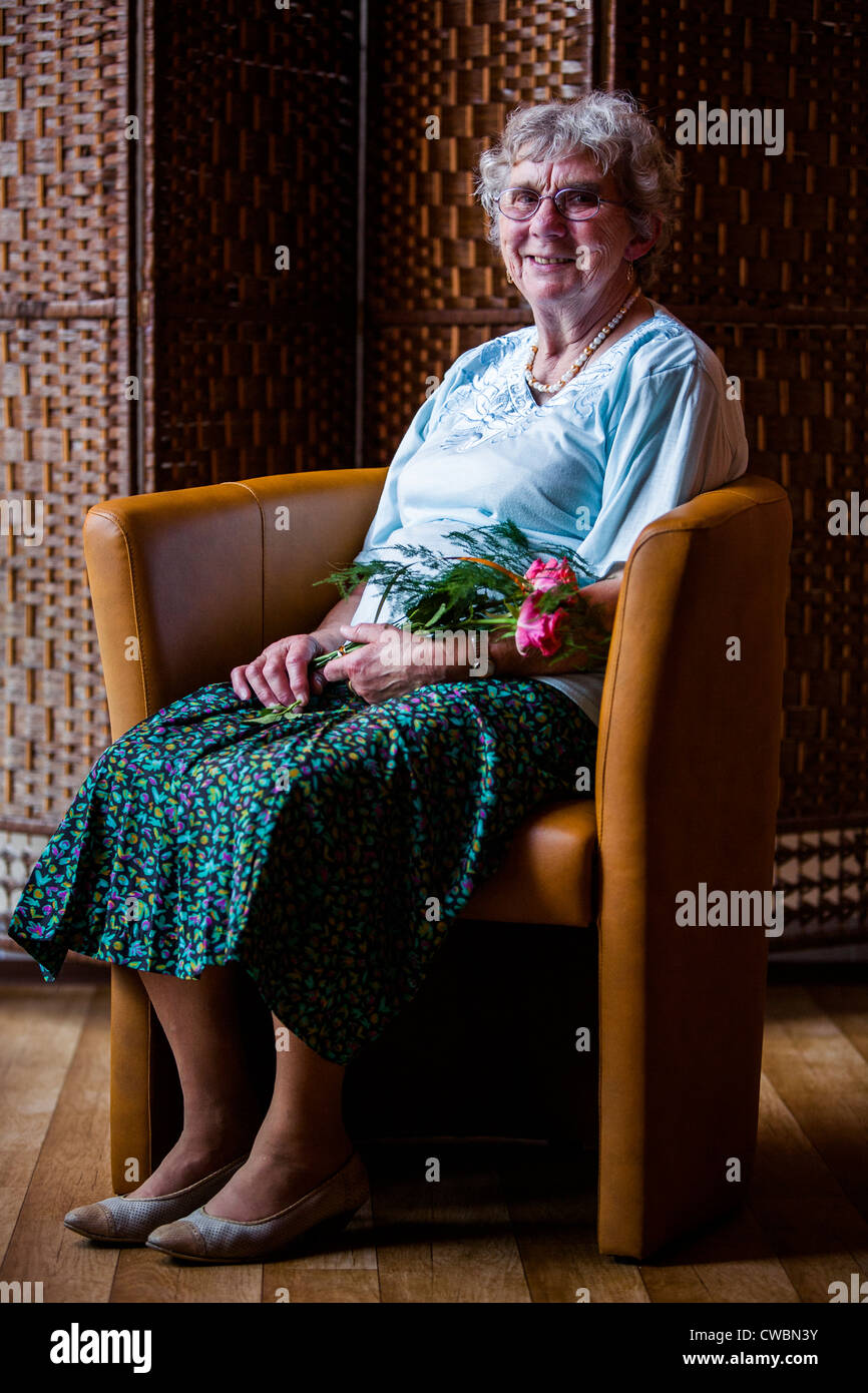 Portrait of a senior Stock Photo - Alamy