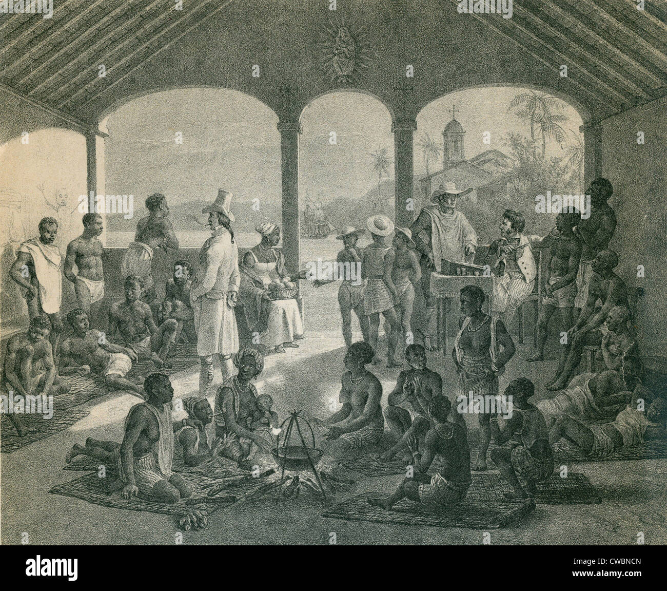 Slave Market Historical High Resolution Stock Photography and Images ...
