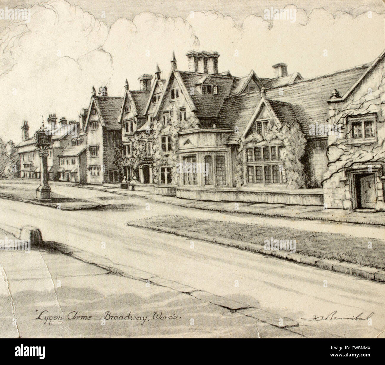 Old fashioned pen sketch hi-res stock photography and images - Alamy