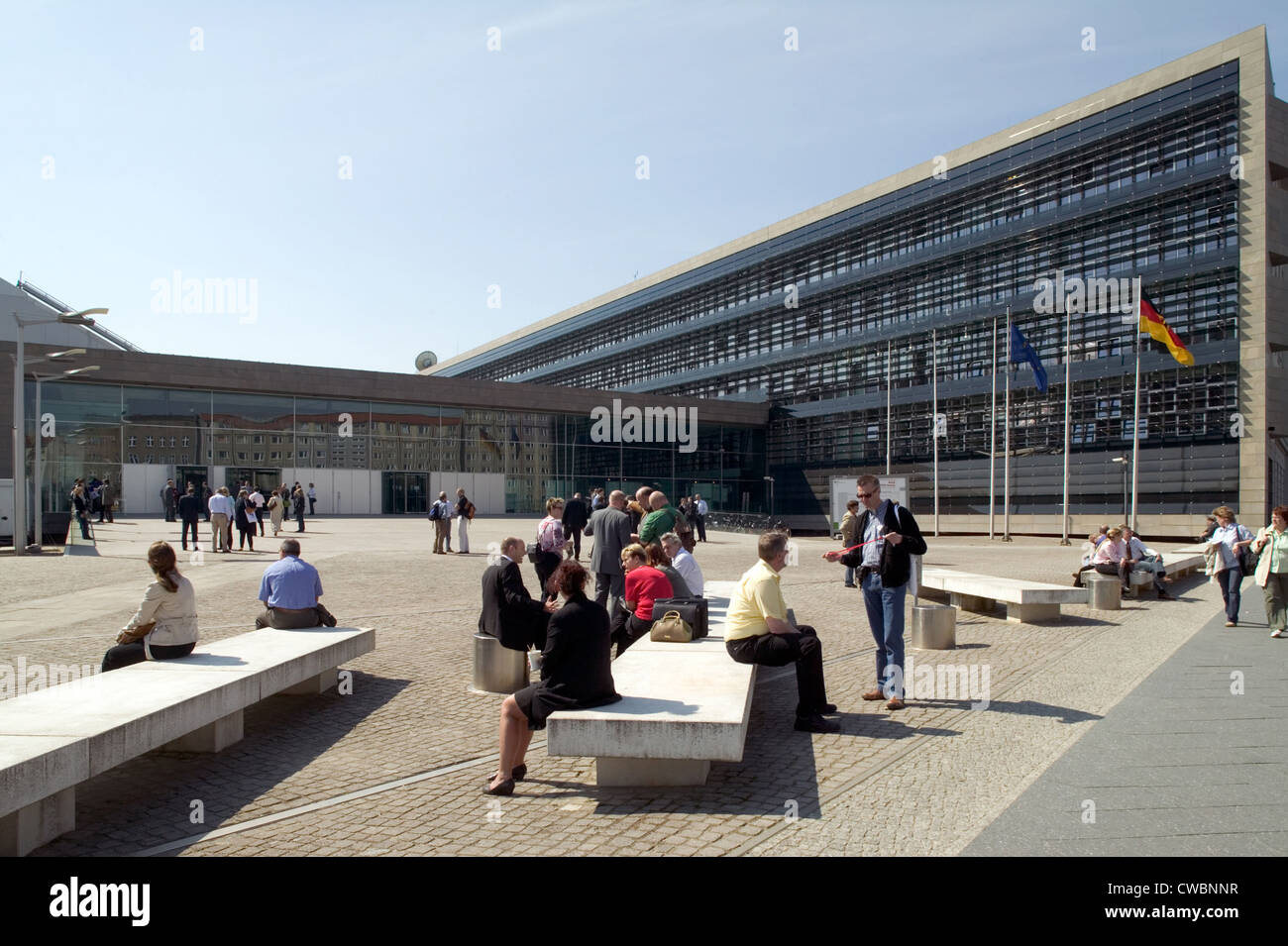 Berlin, Federal Press Office Stock Photo - Alamy