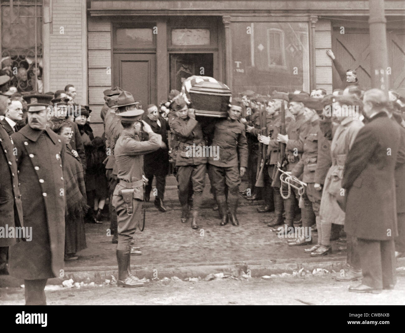 Monk Eastman (c.1873-1920), early 20th century gangster, was buried ...