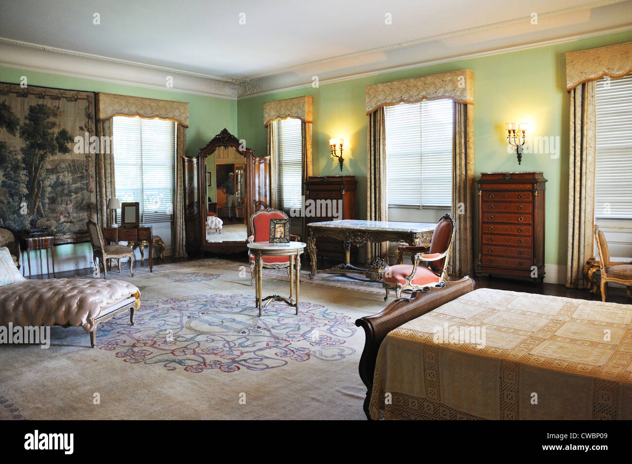 Rosecliff mansion, Newport, Rhode Island, USA Stock Photo - Alamy