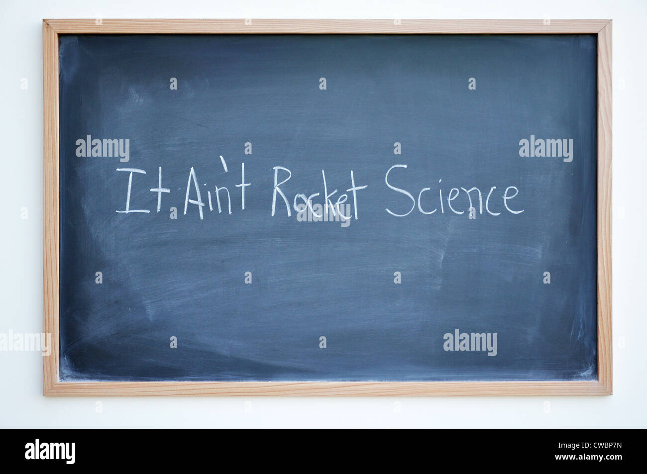 Rocket science blackboard hi-res stock photography and images - Alamy