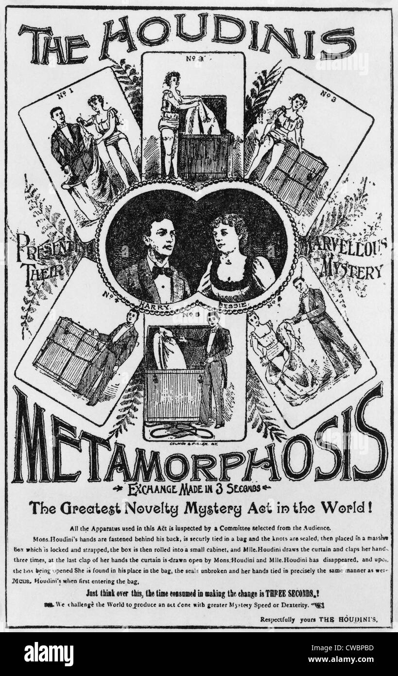 Houdini Metamorphosis Poster