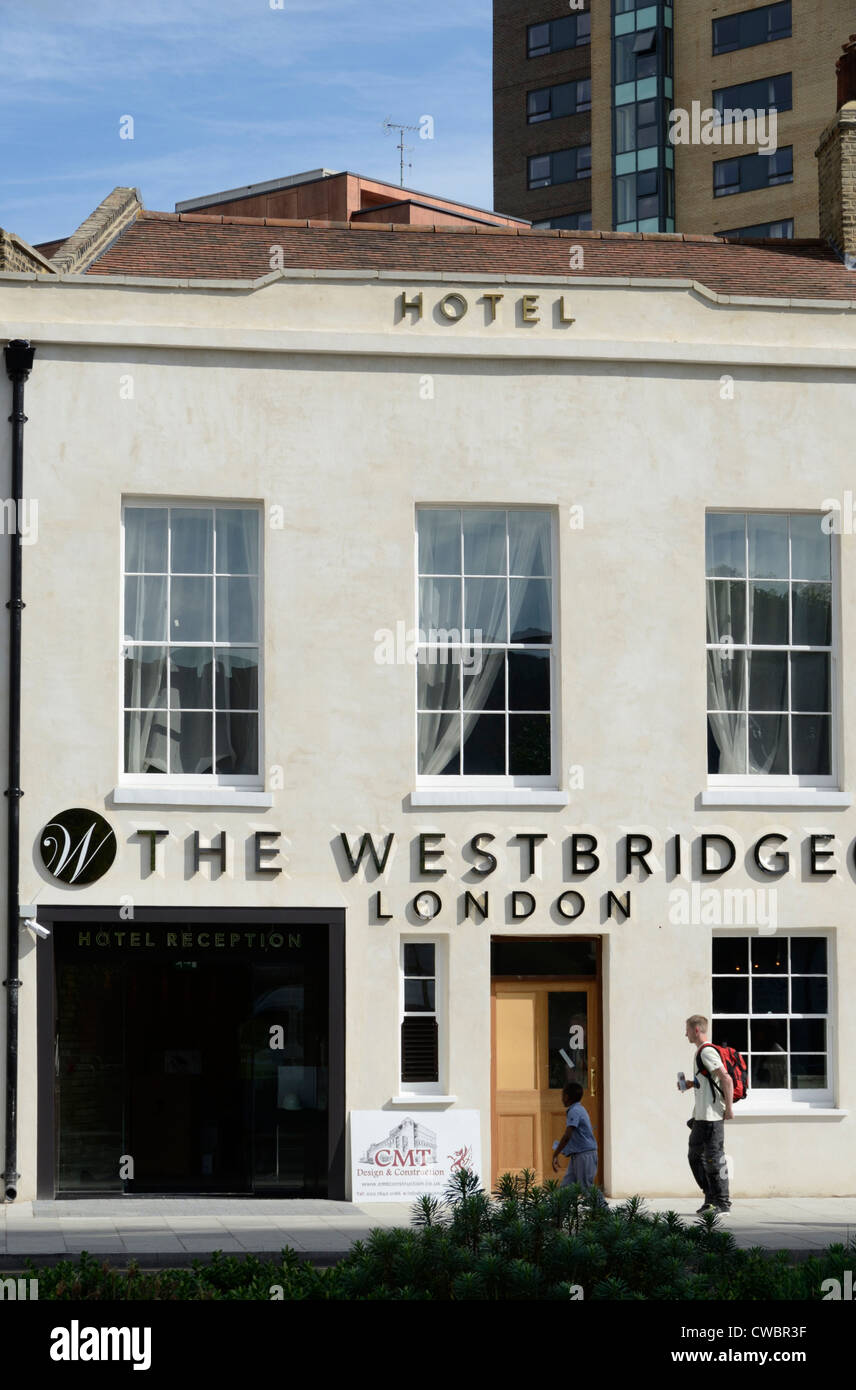 The Westbridge Hotel, Stratford, London, UK Stock Photo - Alamy