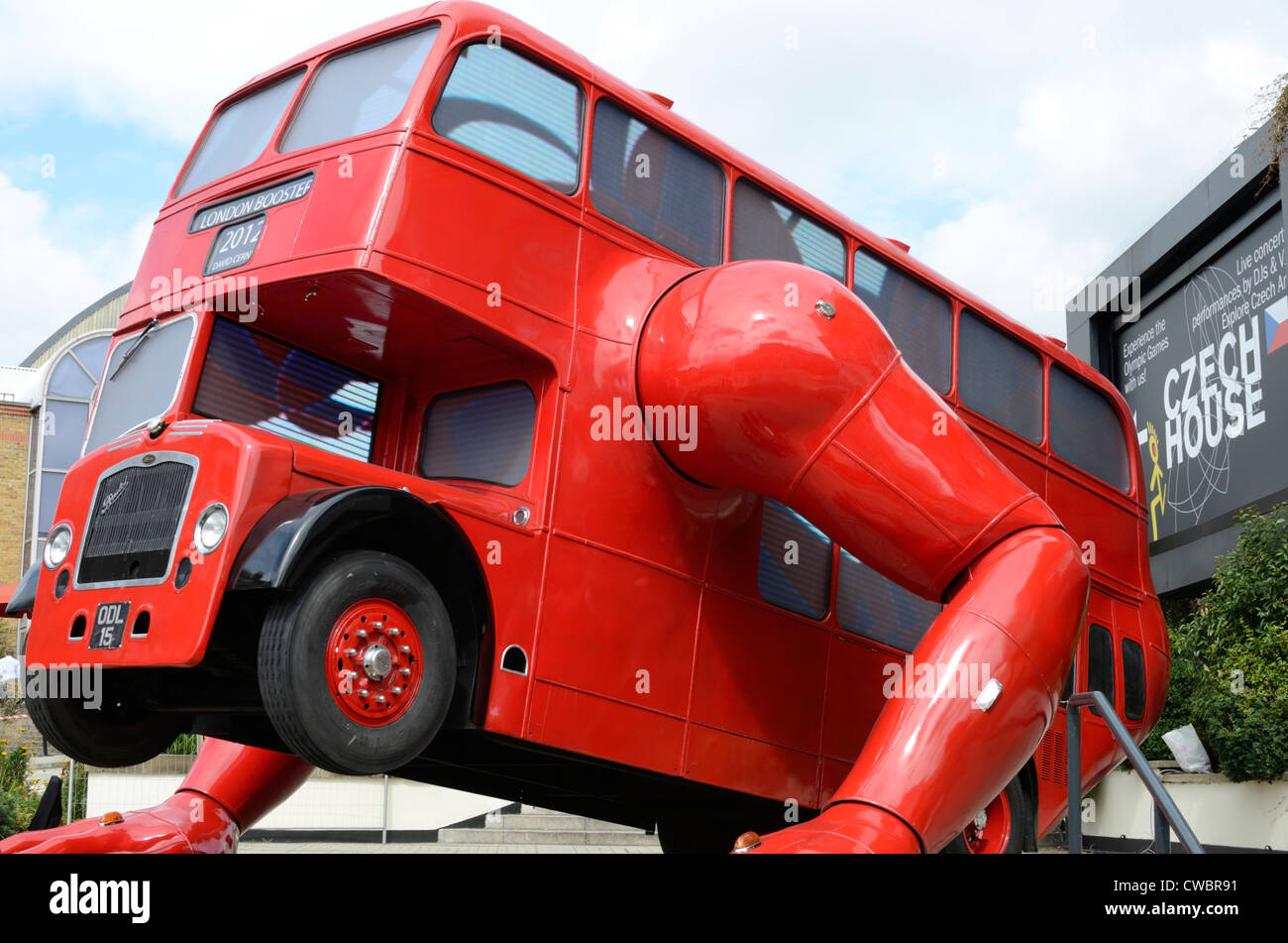 London Booster Bus 2012 by David Cerny Business Design Centre, Angel ...
