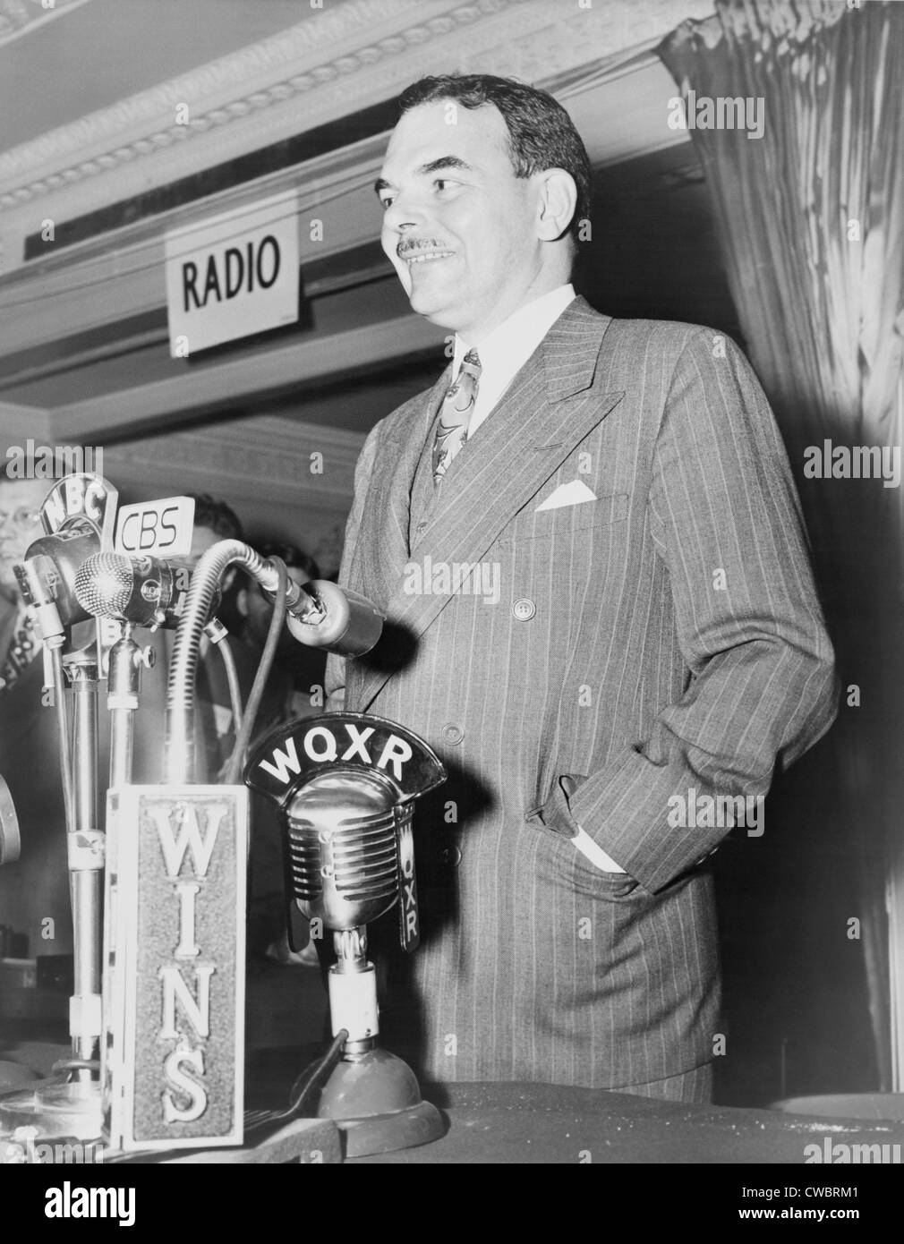 1948 Republican Presidential candidate, Thomas E. Dewey (1902-1971 ...