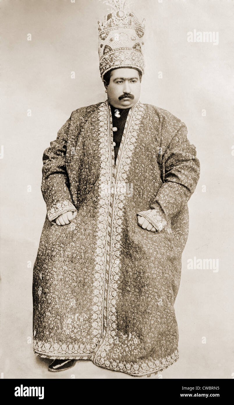 Mohammad Ali Shah Qajar (1872-1925), the Shah of Persia from January 8 ...