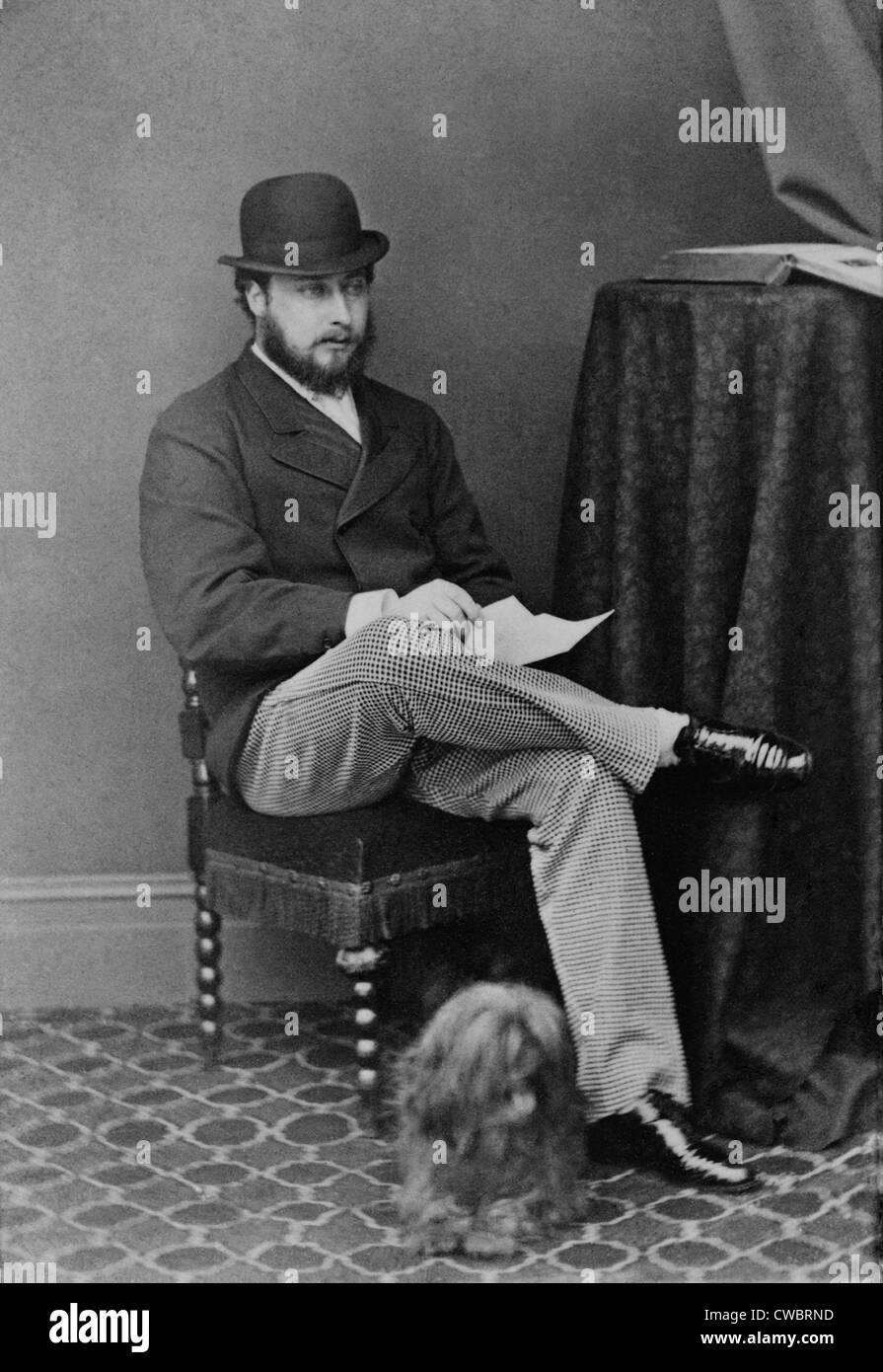 Edward, the Prince of Wales, the future Edward VII, King of Great ...