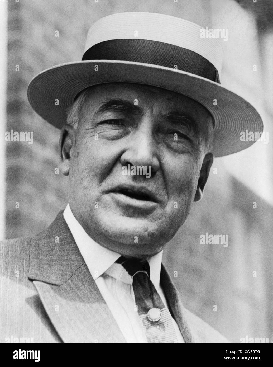 Warren G.Harding (1865-1923), 29th President of the United States. 1921 ...