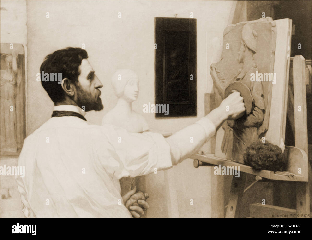 Augustus st gaudens hi-res stock photography and images - Alamy