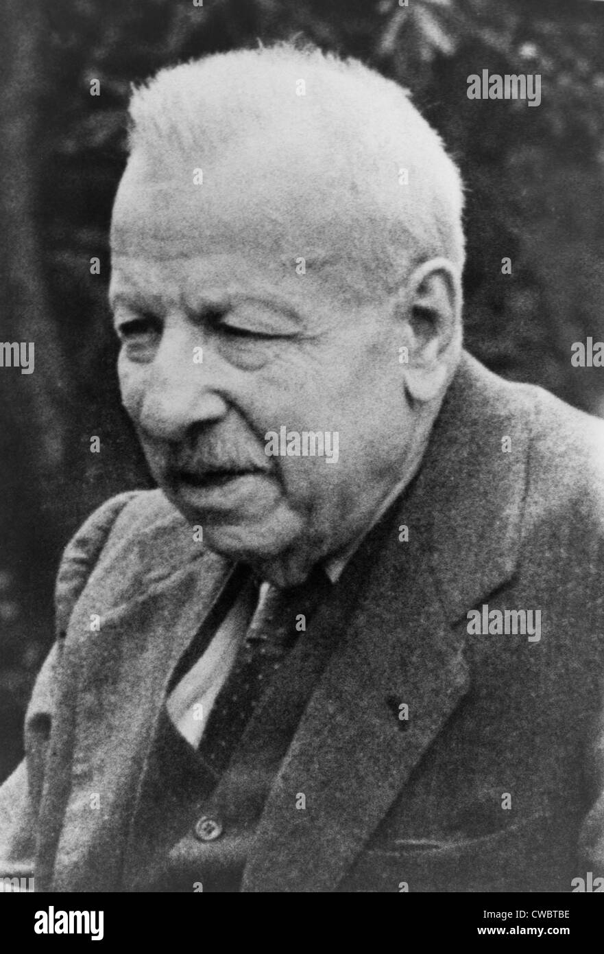 Benedetto Croce (1866-1952), Italian humanist philosopher who was ...