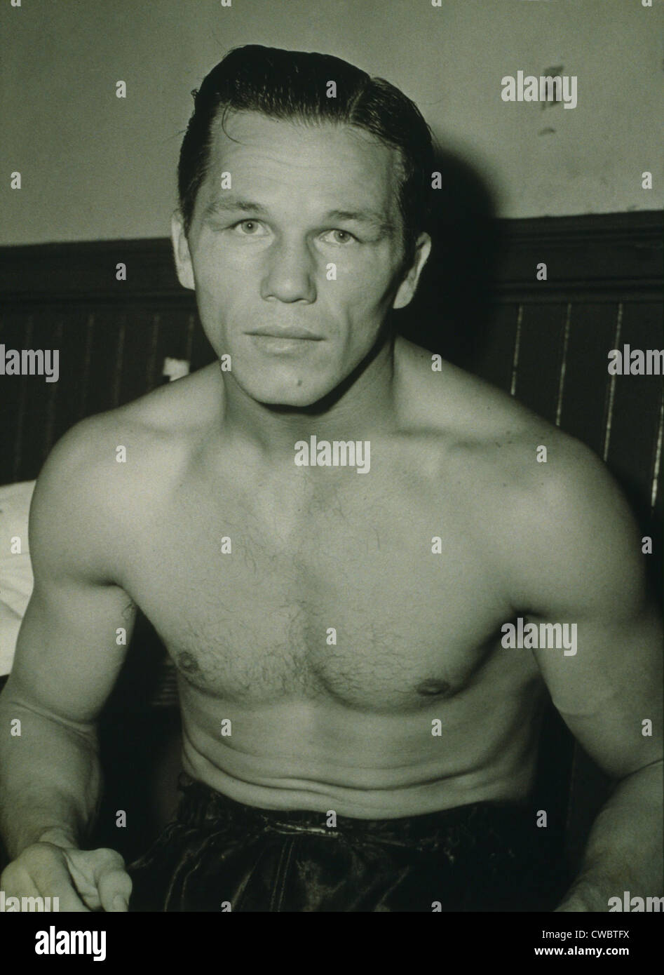 Tony Zale (1914-1997), two-time world middleweight champion. Zale was ...