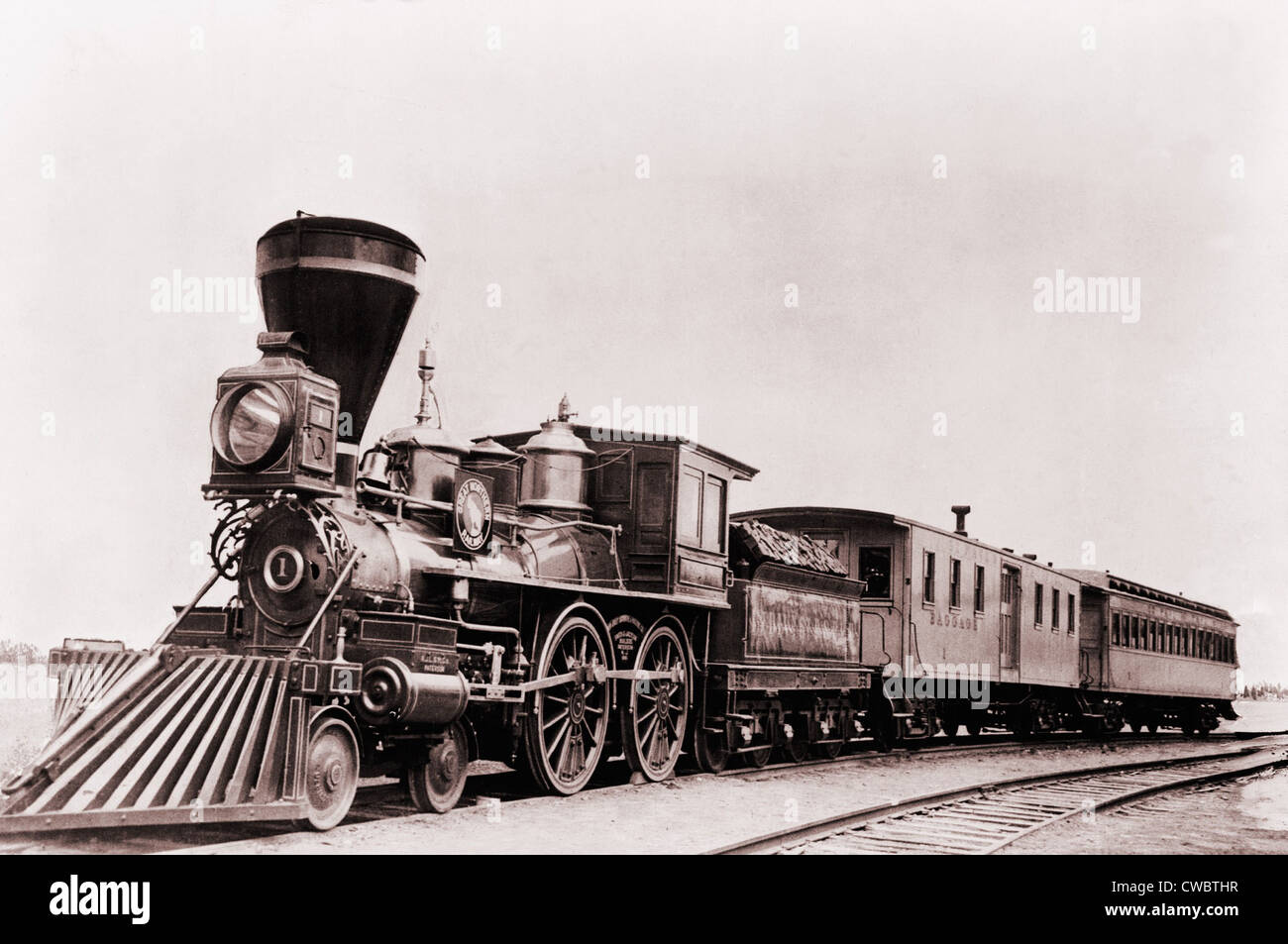 Trains 1860s hi-res stock photography and images - Alamy
