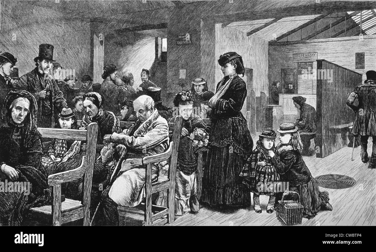 Hospital london 19th century hi-res stock photography and images - Alamy