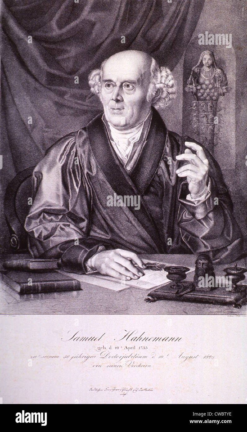Samuel hahnemann hi-res stock photography and images - Alamy