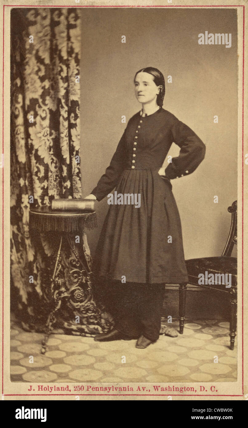 Dr. Mary Edwards Walker (1832-1919), Civil War surgeon. She is the only ...