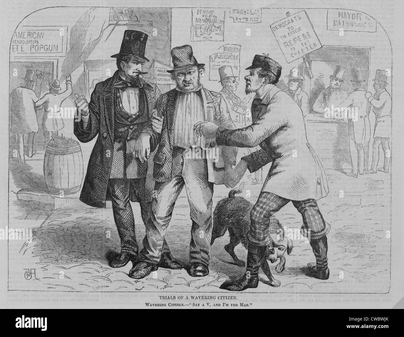 Trials of a wavering citizen, shows a potential voter pulled in two ...