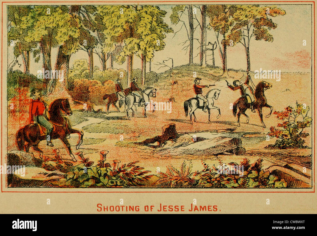 In November 1879, Jesse James was shot in the head by George Shepard ...