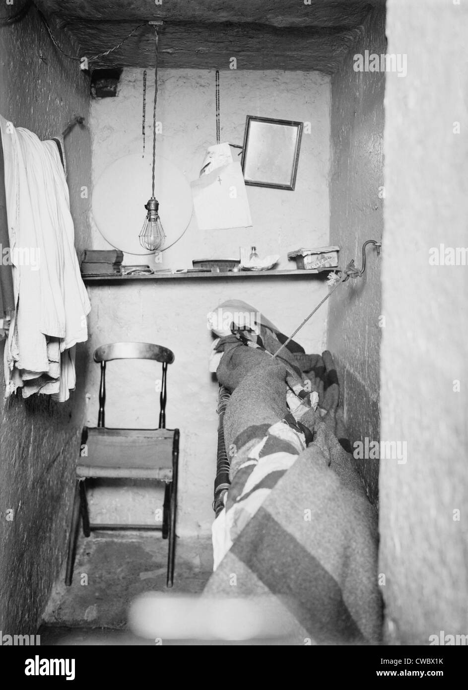 Prison cell in New York State's maximum security Sing Sing prison in ...