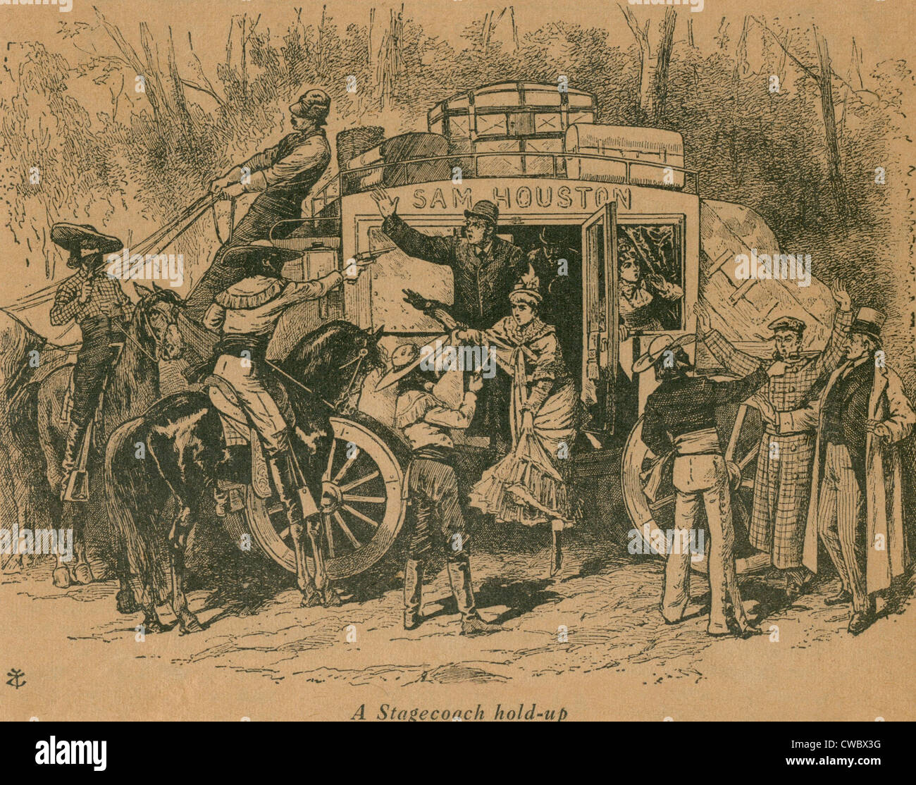 Wild west stagecoach hi-res stock photography and images - Alamy