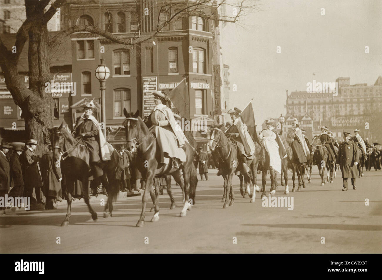 Women’s Suffrage Parade Washington High Resolution Stock Photography ...