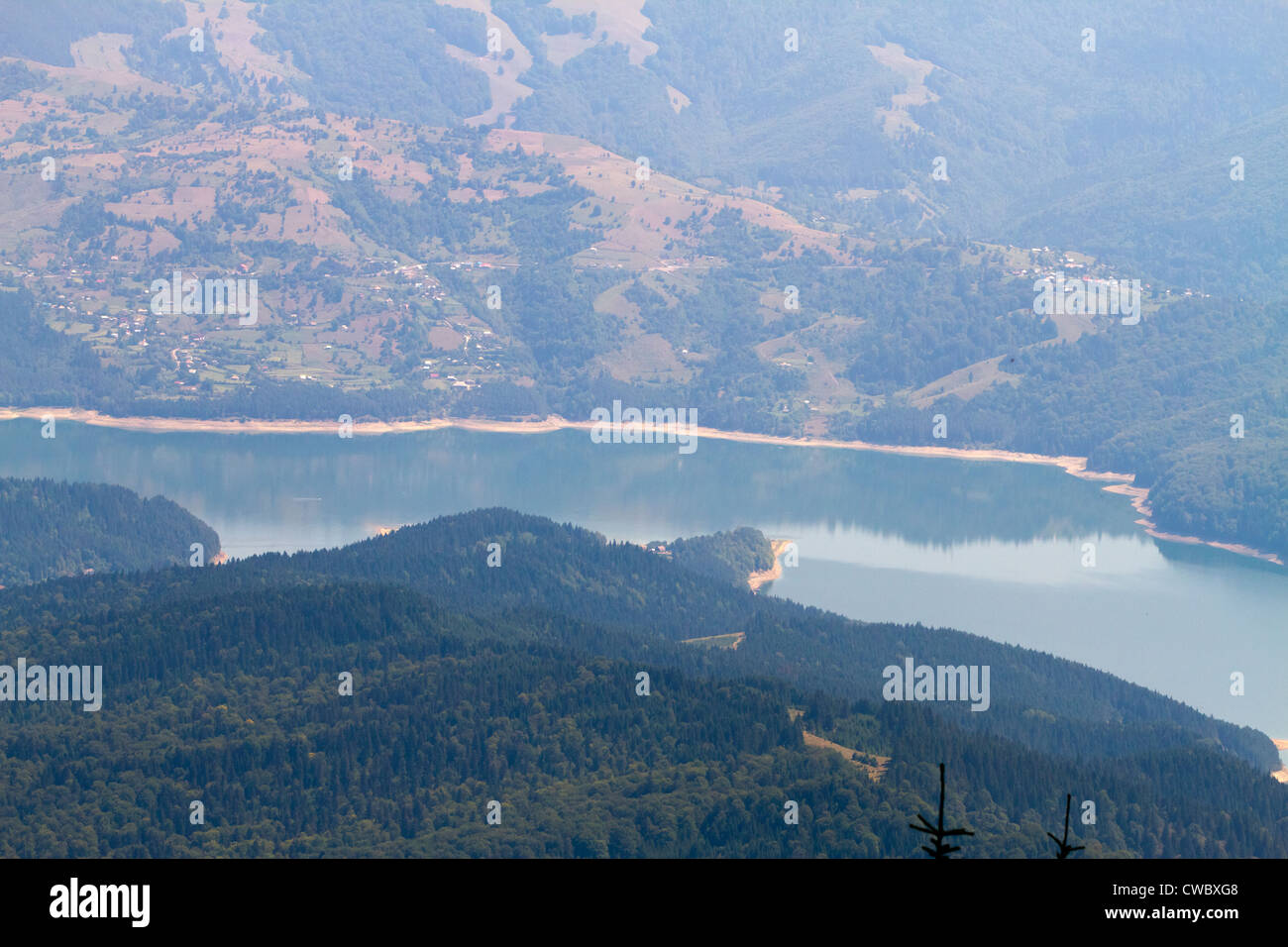 Toaca Peak (1904 m altitude), Ceahlău M Stock Photo - Alamy