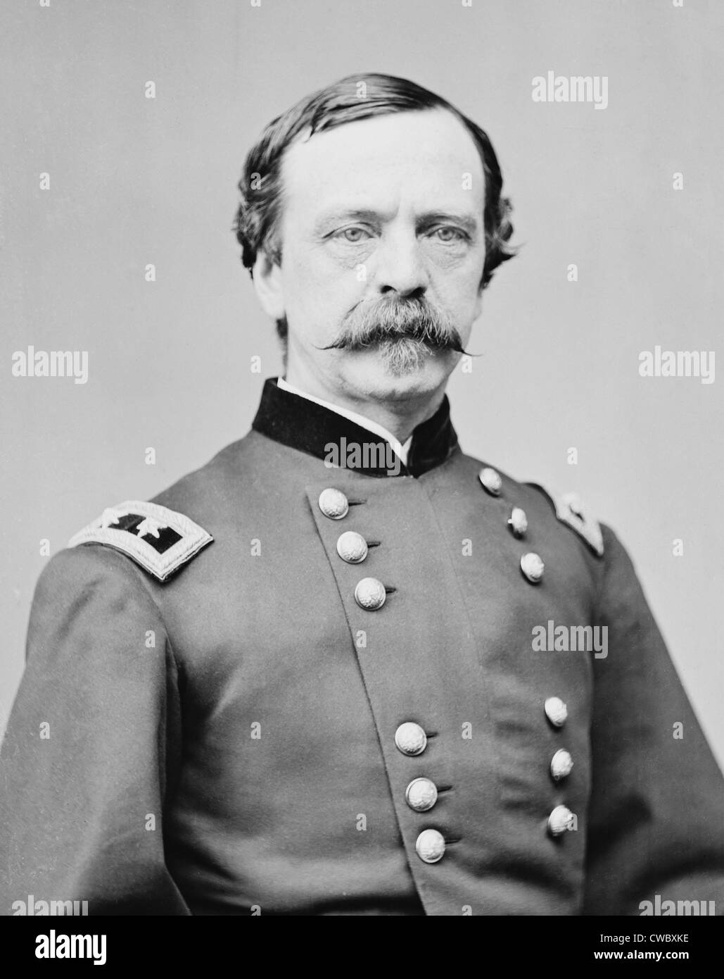 Daniel E. Sickles (1817-1914) as a Major General in the Union Army who ...